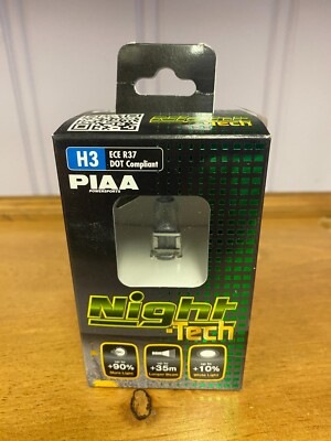 NEW PIAA H3 Night Tech High Performance Halogen Bulb, 1-Pack 70385 | eBay