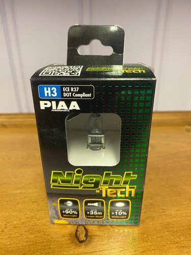 NEW PIAA H3 Night Tech High Performance Halogen Bulb, 1-Pack 70385 | eBay