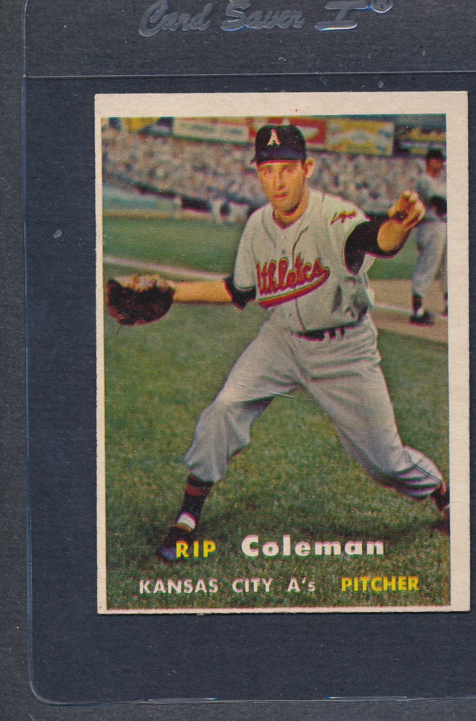 1957 Topps #354 Rip Coleman Athletics EX *3015 | eBay