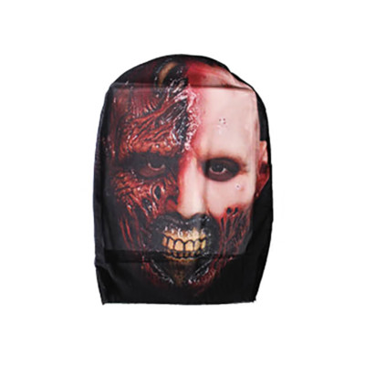 Printed Face Mask - Exposed Skull | eBay Australia