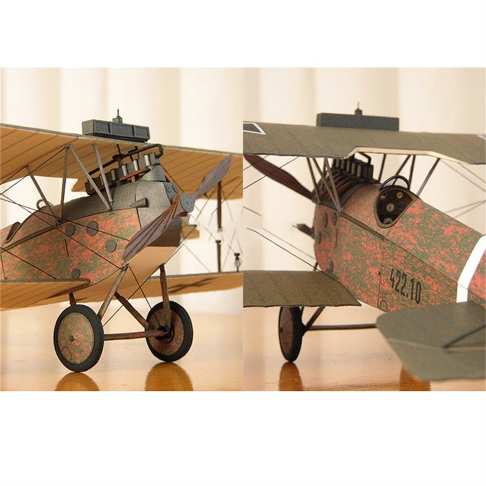 1/33 Phonix D II Fighter Paper Helicopter Model Military Aircraft Unassembled | eBay