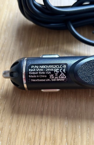 Genuine Nextbase 12v Dashcam Power Lead NBDVRS2CLC | eBay UK