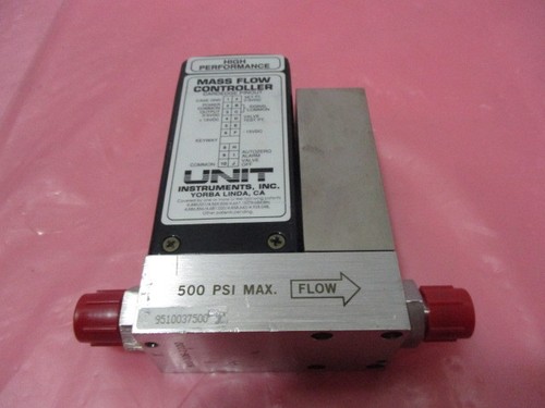 Unit Instruments UFC-1100A Mass Flow Controller, MFC, N2, 20 SCCM ...