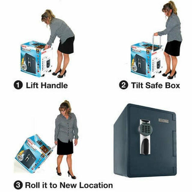 First Alert 2096DF-BD Digital Waterproof Fire Safe for sale online | eBay