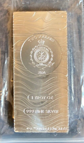 2024 Star Wars Mandalorian Beskar Alloy 1 oz .999 Fine Silver Bullion ...