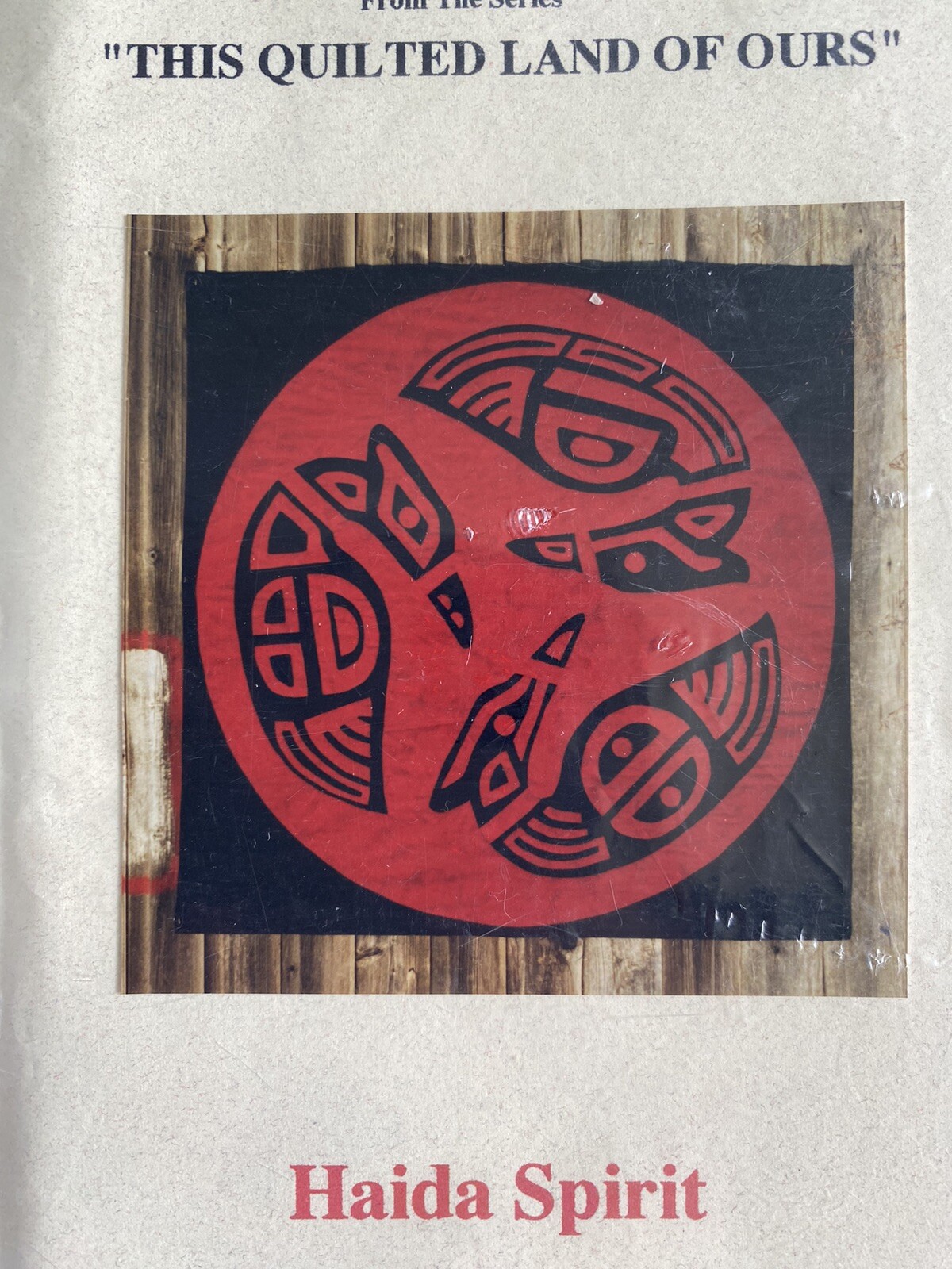 Haida Spirit Loons Quilt Pattern Sugar Maple Productions Reverse ...