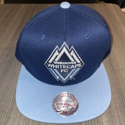 Vancouver Whitecaps FC New SnapBack Hat Blue White Adjustable MLS | eBay