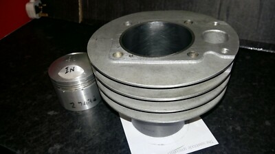 BSA B25 CYLINDER BARREL 75mm BIG BORE 310CC MX SCRAMBLES PRE 65 ...