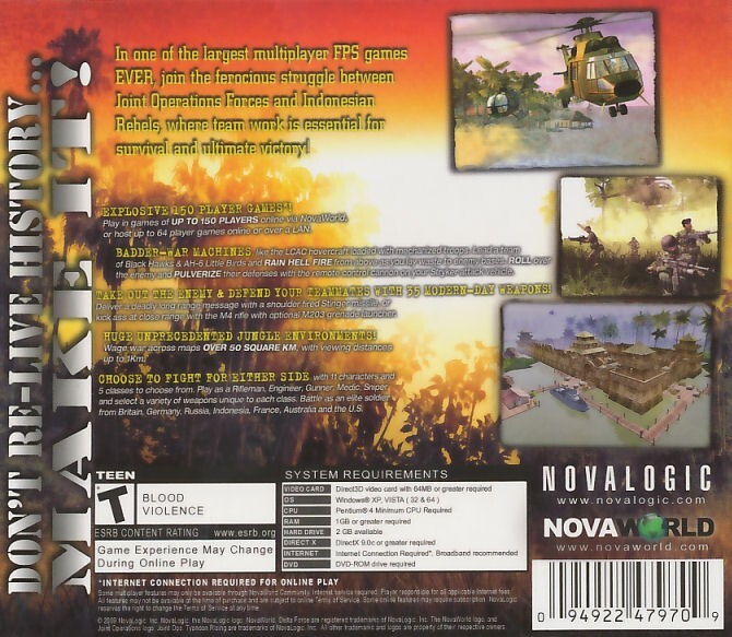 Joint Operations TYPHOON RISING - Rare Tactical Ops Shooter PC Game ...