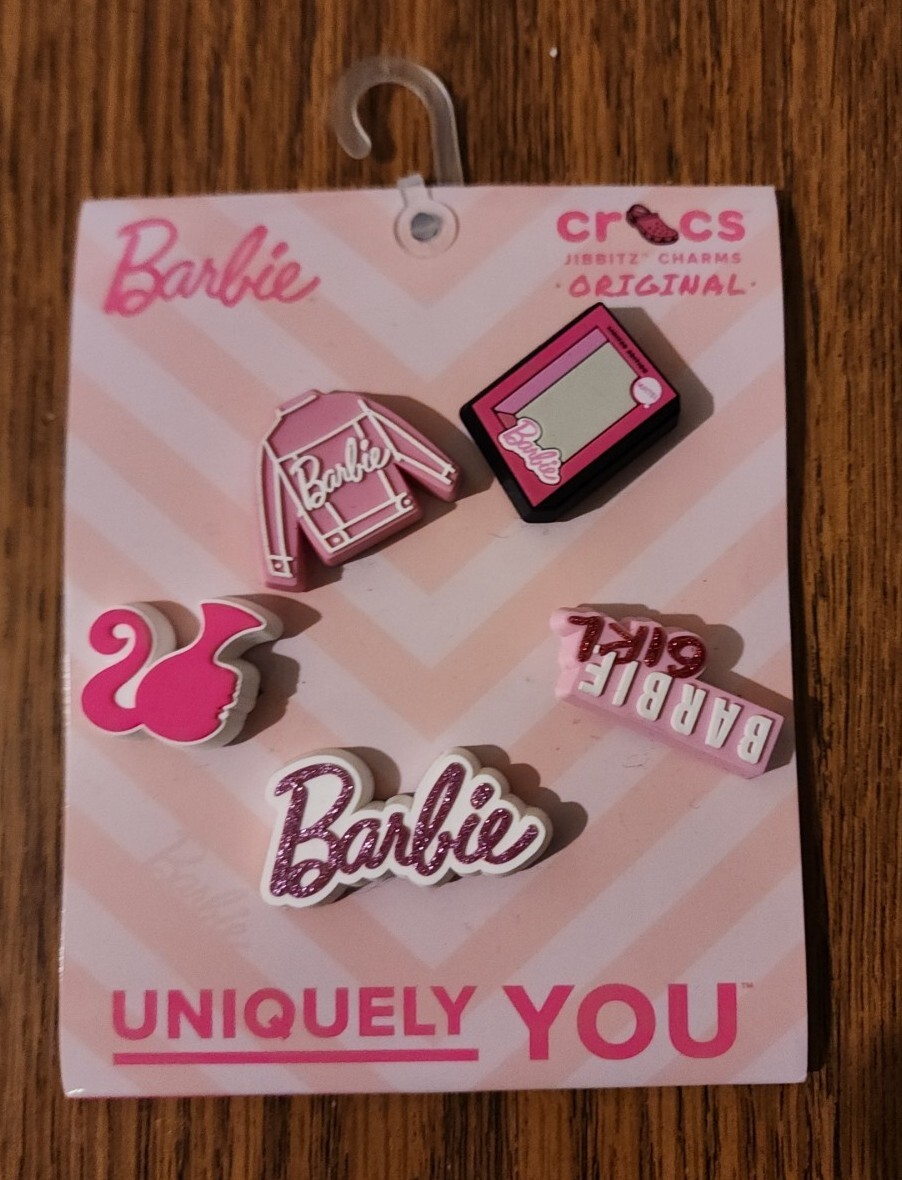 Uniquely You Crocs Jibbitz Charms Barbie 5 Pack | eBay