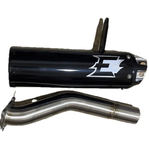Empire Slip On Cyclone Exhaust Black For Can-Am Outlander 650-750-1000 ...