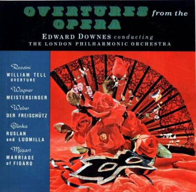 LP EDWARD DOWNES LONDON PHILHARMONIC OVERTURES FROM THE OPERA | eBay