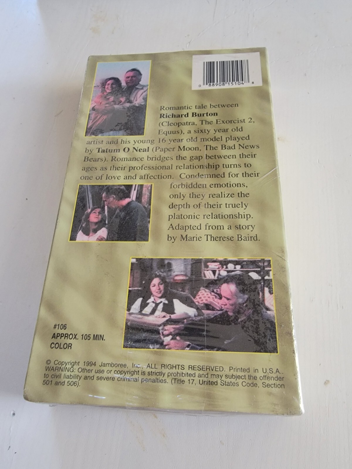 Circle of Two VHS 1994 Release Richard Burton Tatum O'Neal | eBay