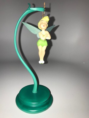 Disney WDCC Tinker Bell Peter Pan Ornament & Stand w/ Boxes & COA's ...