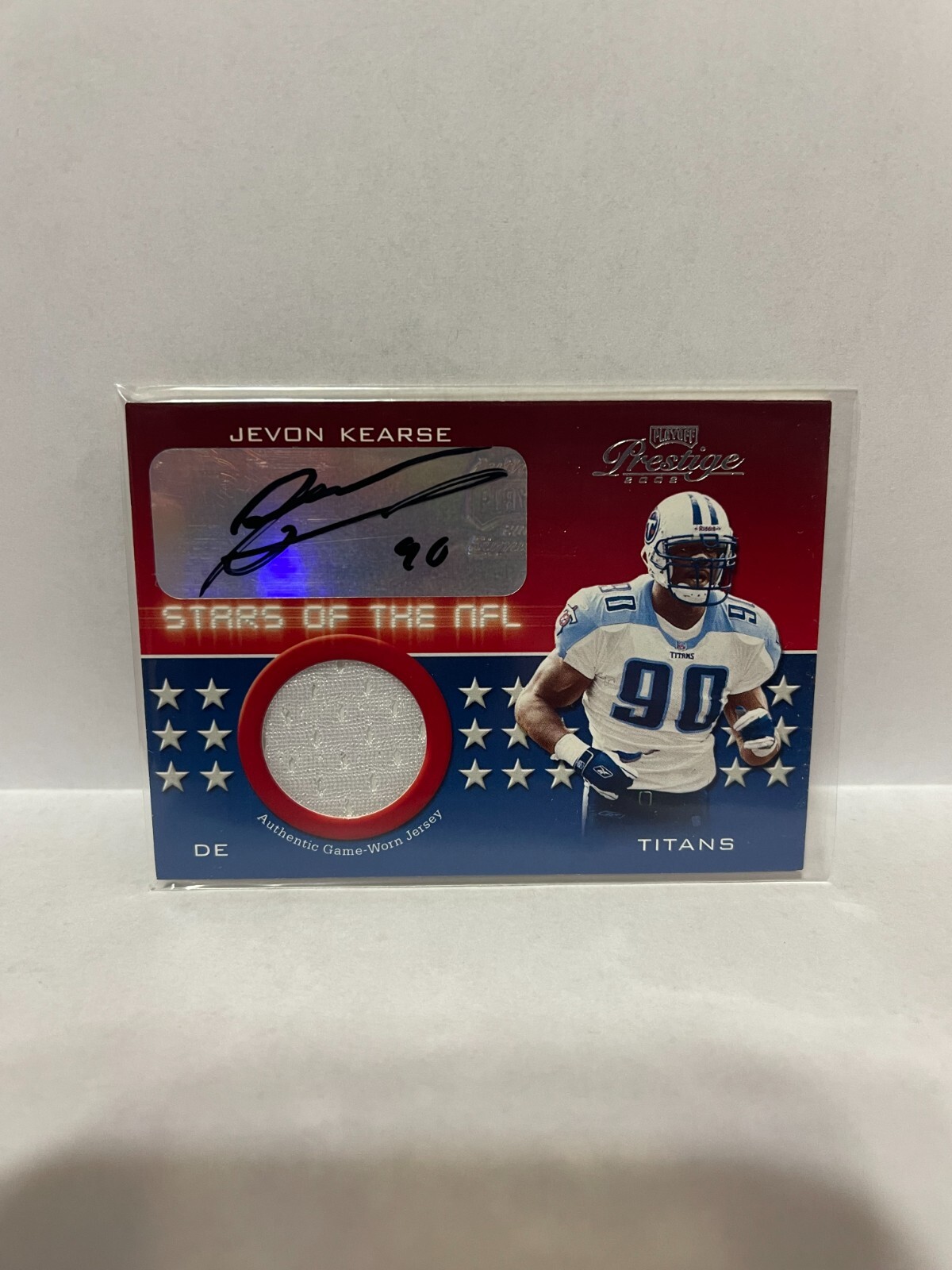 2002 Playoff Prestige Stars of the NFL Autographs #SN16 Jevon Kearse/90 ...