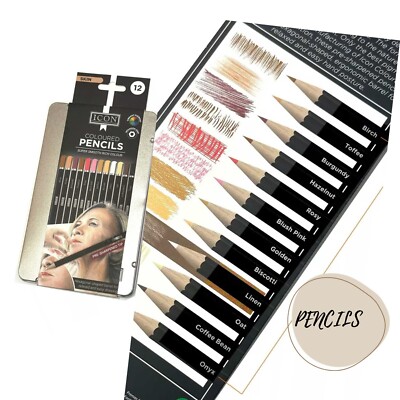 Professional Colouring Pencils Drawing Colouring Skin Tone Shade Artist ...