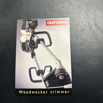card Jb98a Craftsman Card Sears Roebuck 1997/98 #56 Weedwacker Line ...