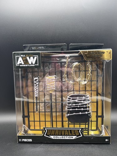 AEW Action Pack Ringside Collectibles Figure Barbed Wire Weapons for ...