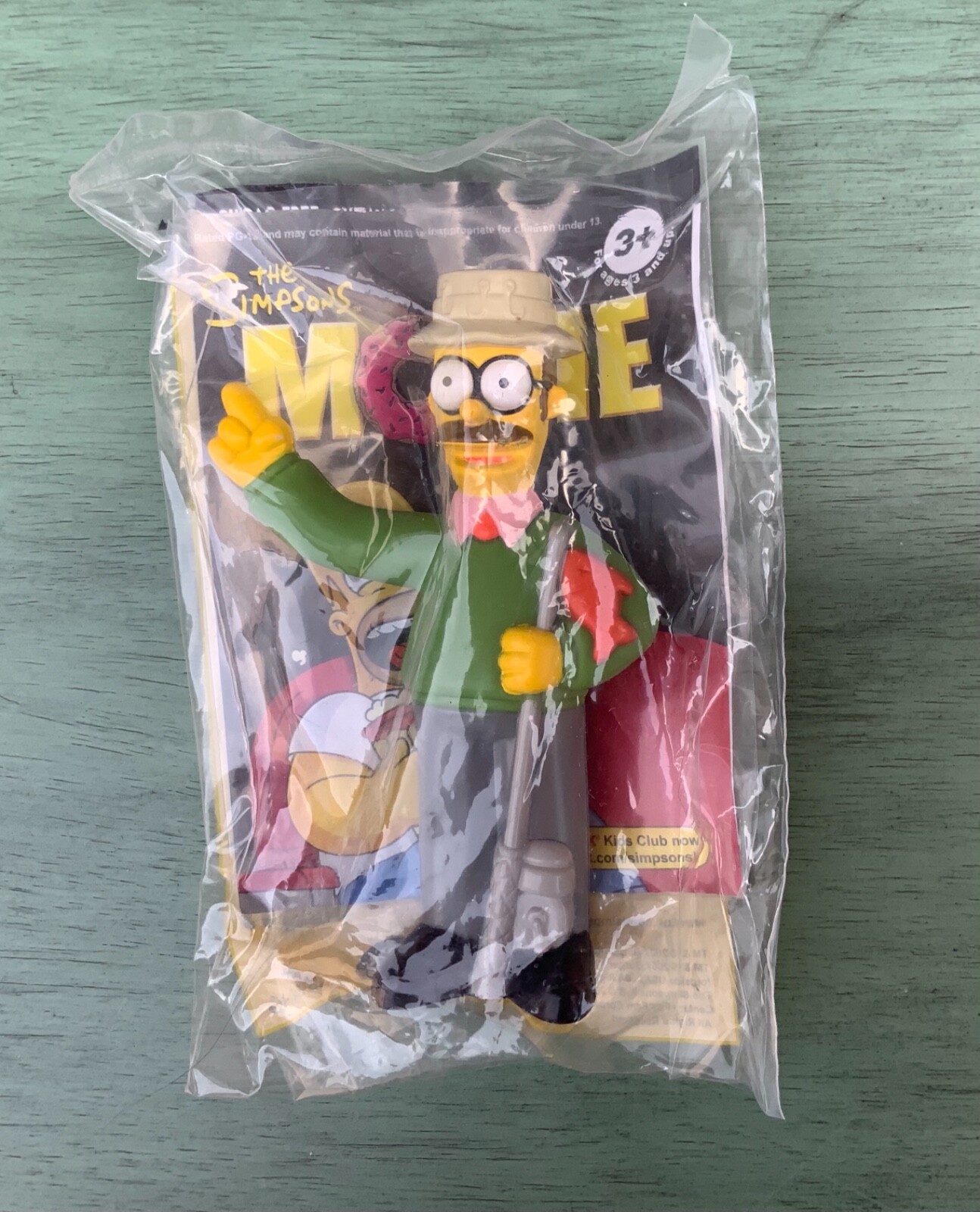 2007 The Simpsons Movie Ned Flanders Burger King Kids Meal Toy New ...