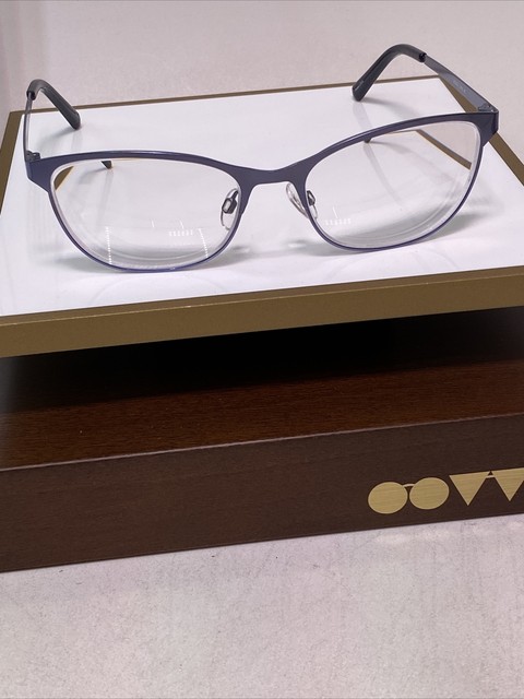 Legacy Lane 46 LT Blue 53-17-135mm Womens Metal Cateye Eyeglasses ...