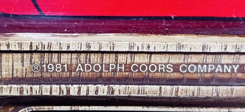 1981 Adolph Coors Advertising Beer Light & Digital Clock Sign | eBay