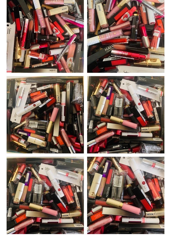 50-Piece Wholesale Bulk Makeup Assorted Cosmetics Nails Hair Skin Body ...