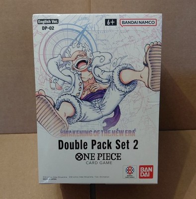 One Piece DP-02 Double Pack Set 2 OP-05 Awakening of The New Era SEALED ...