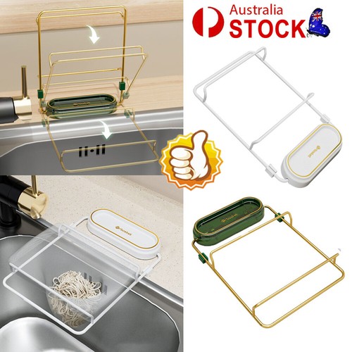 Foldable Kitchen Sink Rack Sink Filter Mesh Bag Stand Sink Strainer RO ...