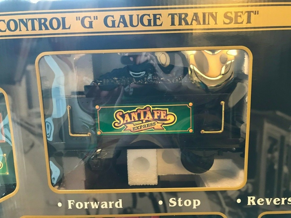 STEM Toys G Gauge Santa Fe 39 PIECE TRAIN SET, REMOTE CONTROL UPC ...