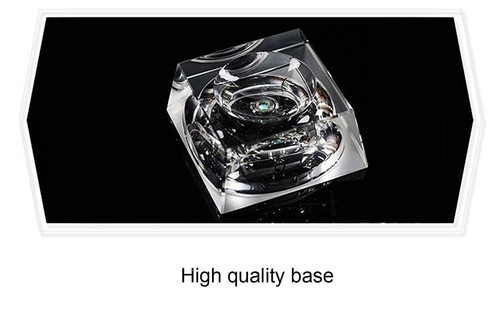 3d Crystal Ball With Solar System Model and LED Lamp Base Clear 80mm ...
