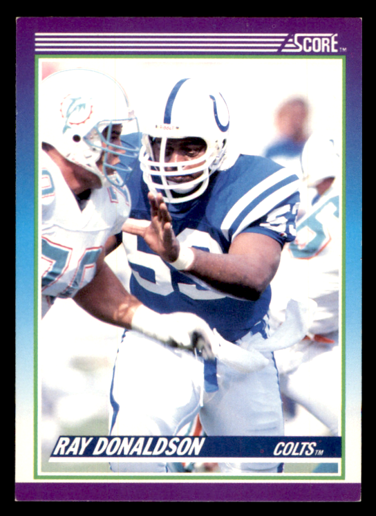 1990 Score Ray Donaldson #153 Indianapolis Colts | eBay