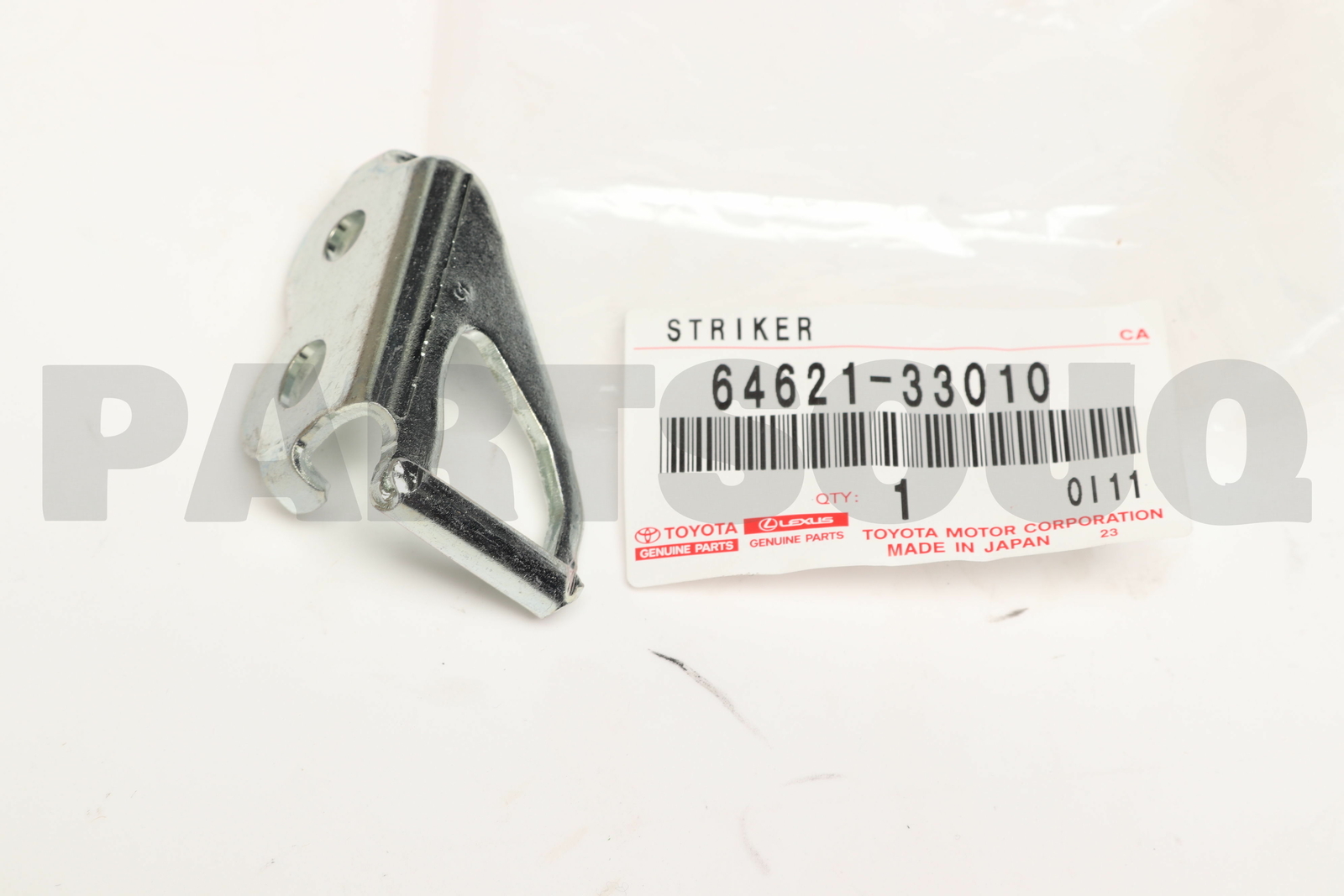6462133010 Genuine Toyota STRIKER ASSY, LUGGAGE COMPARTMENT DOOR 64621 ...