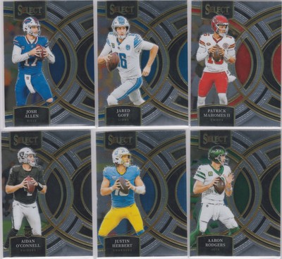 Lot of 6 2023 Select NFL Premier Level QB Cards | eBay