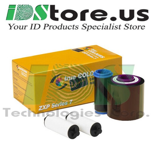 Zebra 800077-770 Color Ribbon - YMCUvK - for ZXP Series 7 Printer - 750 ...