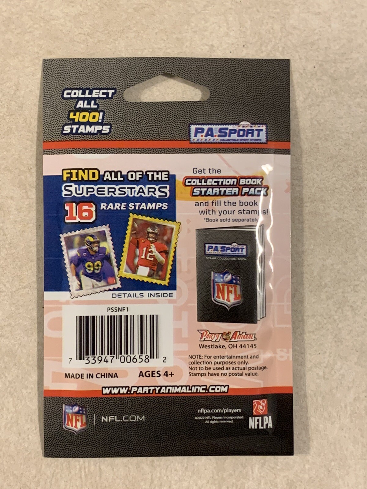 P. A .Sport Stamps Collection Book Starter Pack + 1 Refill Pack New ...