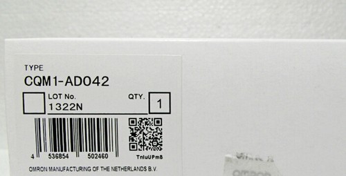 NEW Omron CQM1-AD042 PLC 4-Analogue Input Unit Module DIN Rai CQM1 ...