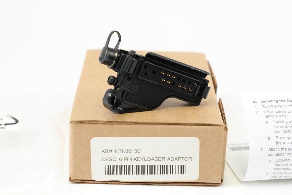 Motorola NTN8613C KVL Hirose Keyloader Adapter NTN8613 XTS5000 XTS2500 ...