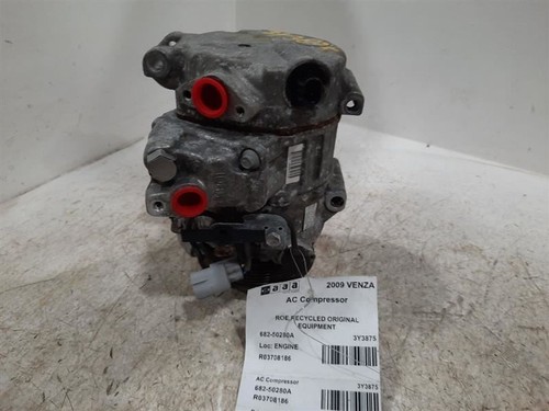 Air Conditioning, Ac, A/C Compressor 2009 Venza Sku#3708186 | eBay