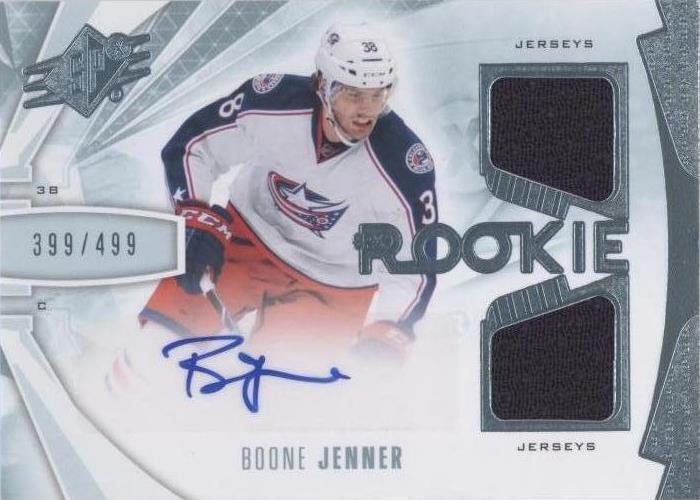 2013-14 SPx - Boone Jenner #197 /499 (AU, MEM, RC) for sale online | eBay