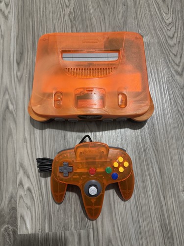 Daiei Hawks Clear Orange Nintendo 64 Rare N64 Console | eBay