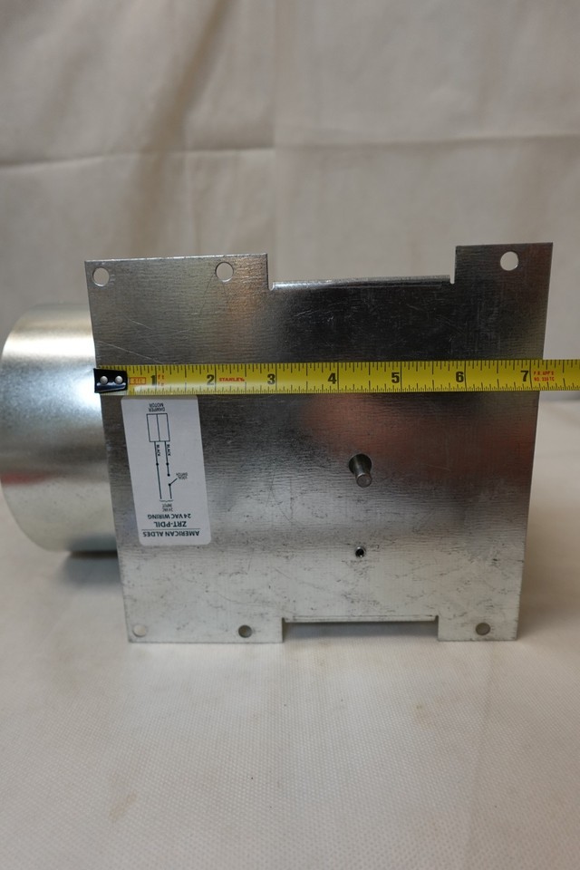 Aldes ZRT-PDIL 6" Galvanized HVAC Zone Control Damper, 120VAC Setup ...
