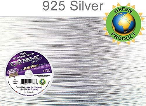 Extreme Beading Wire Silver .019 30 Ft | eBay