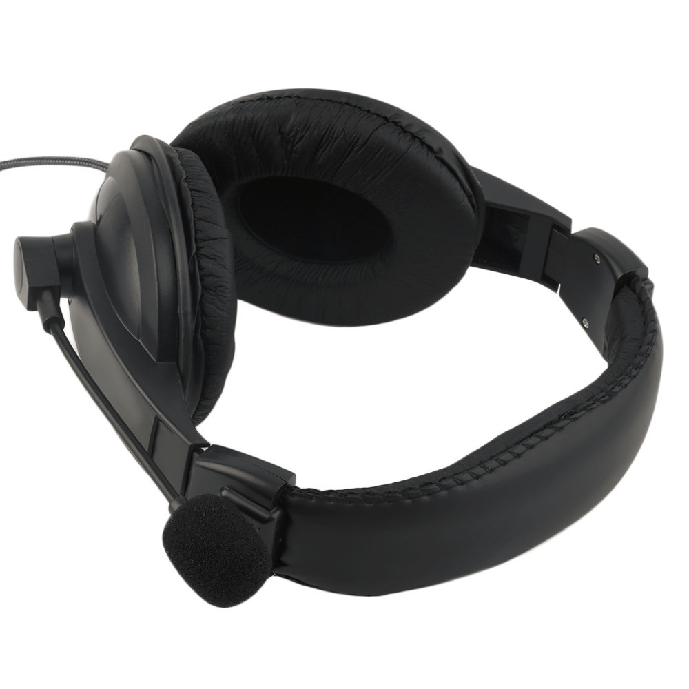 Soft Padded Low Noise Density,Stereo Headset,with Mouthpiece Mic | eBay UK