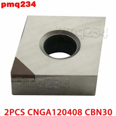 2PCS CNGA120408 CBN30 CNGA 120408 CBN Turning Inserts CNC Boron Nitride Inserts | eBay