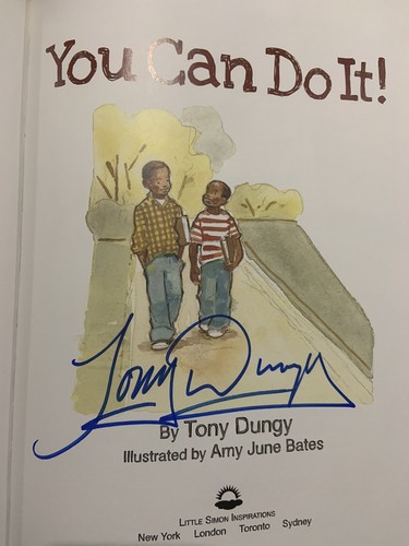 Tony Dungy Autograph SIGNED You Can Do It (2008) 1st Edition & Print ...