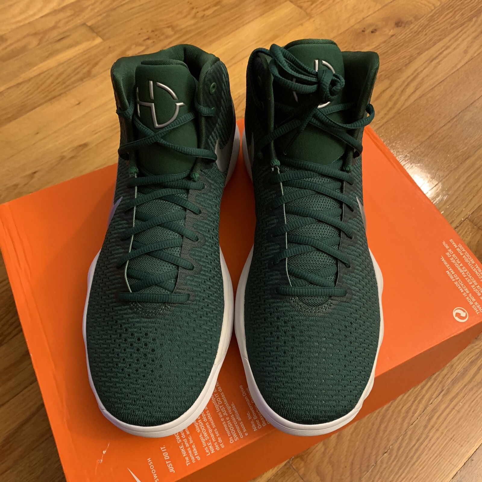 Nike Hyperdunk 2017 TB Mens Basketball Shoes 897808-300 Gorge Green Sz ...