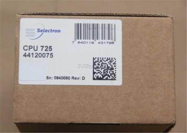 Selectron CPU 725 Selecontrol 44120075 PLC Control Unit 1a for sale ...