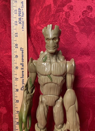 Marvel Guardians Of The Galaxy 12” Growing Groot Extendable Action ...