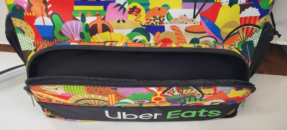 RARE UberEats Limited Edition Artist Series X-Large Delivery Bag ...
