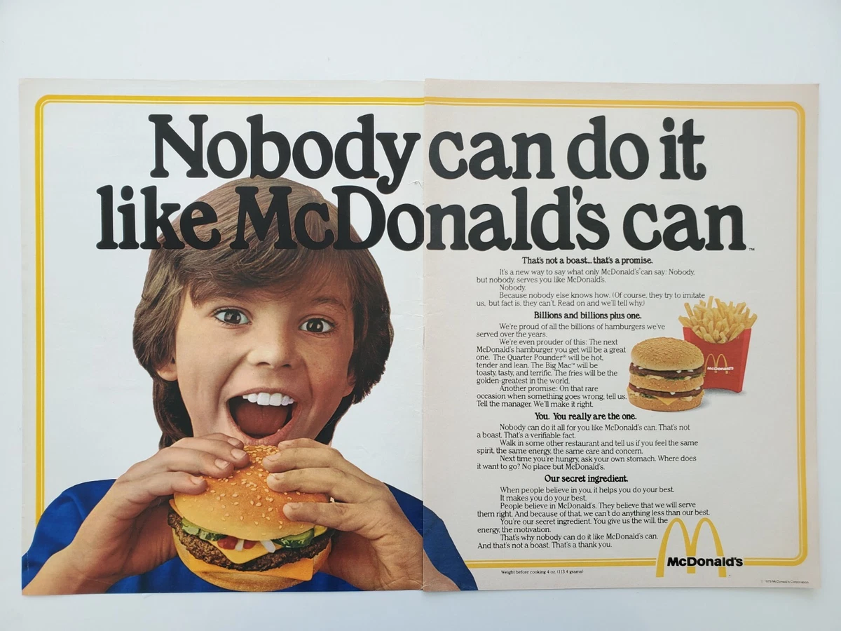 Fast Food Print Advertisements